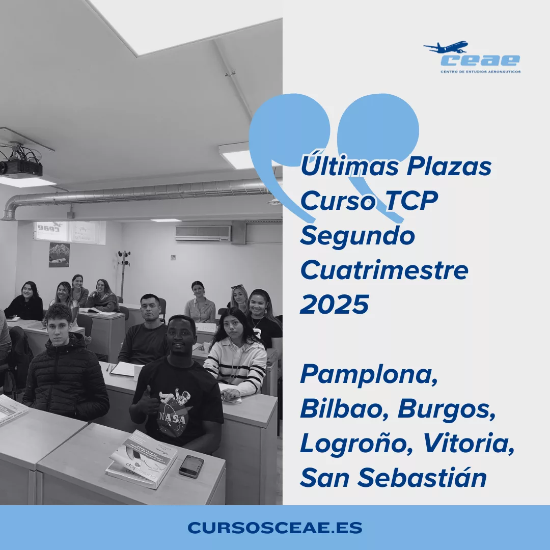 ¡Últimas Plazas! Nuevo Curso TCP en Pamplona, Burgos, Bilbao, Logroño ...